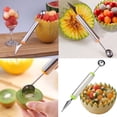 New Stainless Steel Fruit Melon Ice Cream Scoop Spoon Melon Baller ...