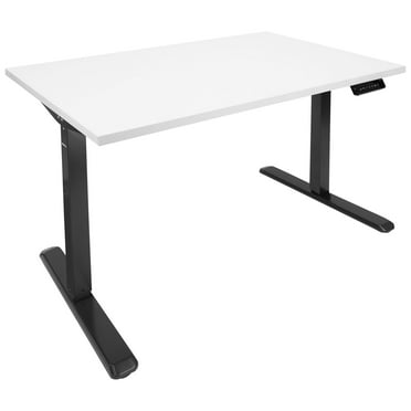 Mount-It! Electric Sit-Stand Desk with Tabletop, Black, Ergonomic ...