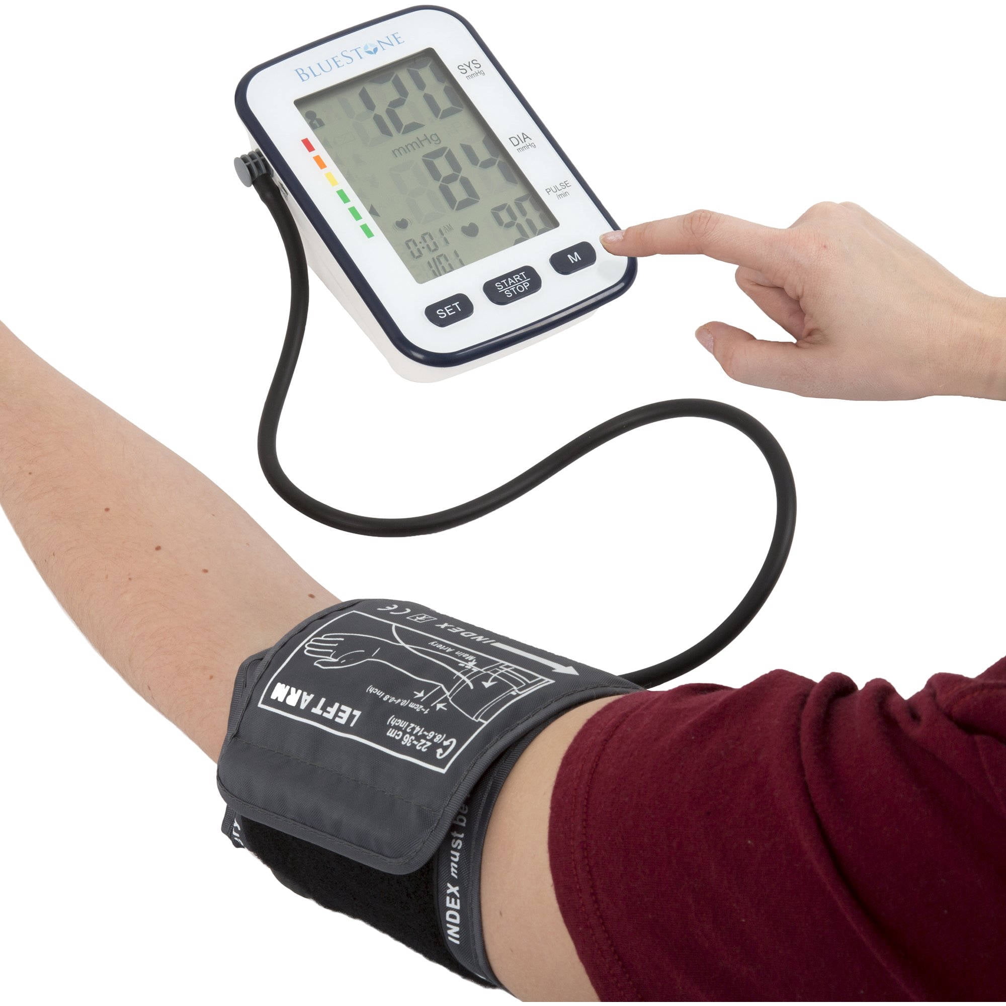 Bluestone Automatic Upper Arm Blood Pressure Monitor Walmart Bluestone Automatic Upper Arm Blood Pressure Monitor Walmart