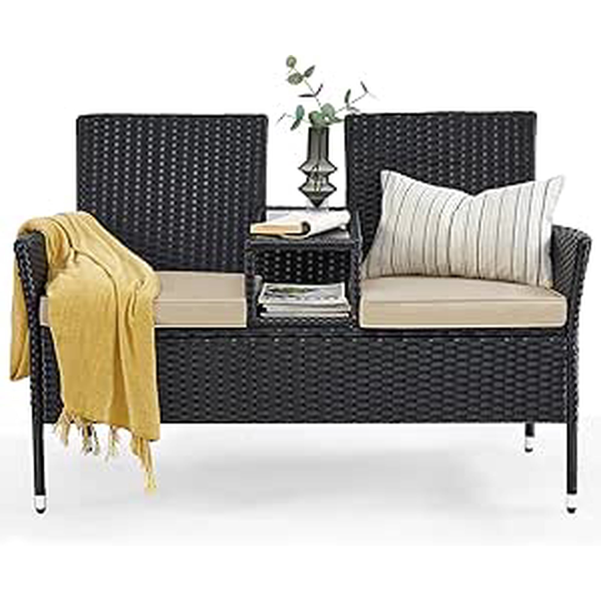 Click here for Songmics Outdoor Furniture  Pe Rattan Garden Armch... prices