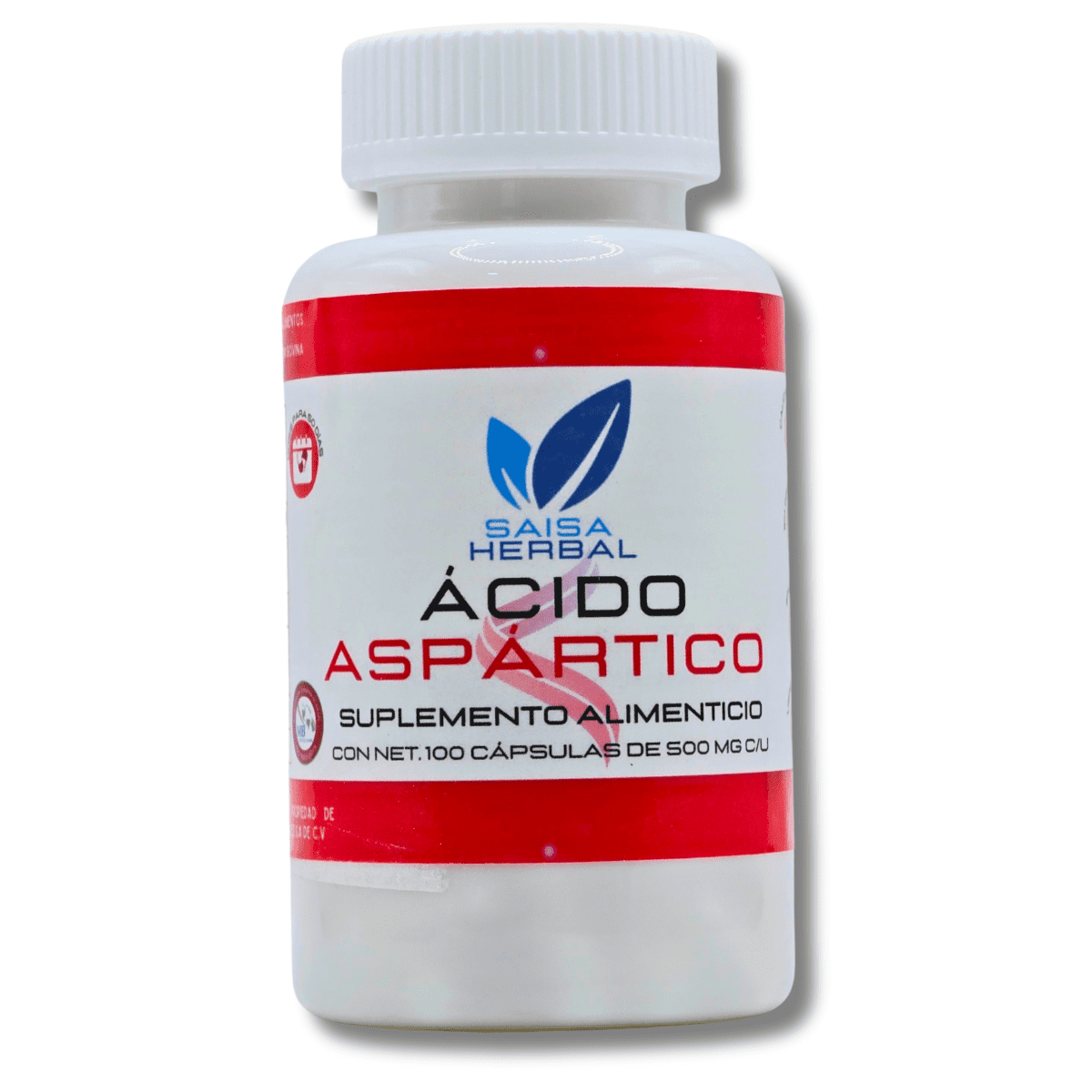 Acido Aspártico puro 100 cápsulas SAISA HERBAL | Walmart en línea