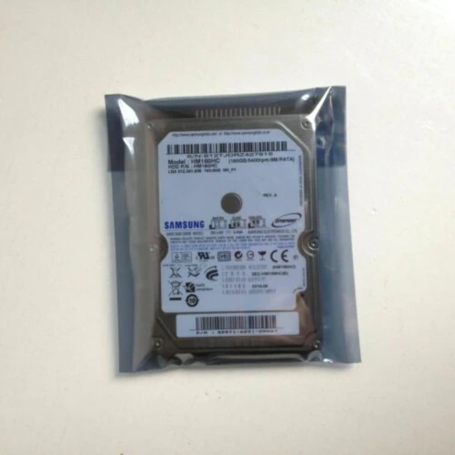 Disco Samsung HM160HC 160GB 5400rpm IDE, ATA, PATA Laptop 2.5 Hard ...