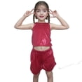 BJUTIR Toddler Boys Shorts Performance Dance Shorts Stretchy Glitter ...
