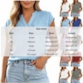 Annhoo Cap Sleeve Tops for Women Mock Neck Lightweight with Chest ...