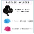 36 Inches Gender Reveal Balloons - Come with Pink, Blue Powder and 3 ...