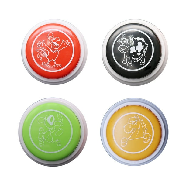 Labymos Animal Sound Box Round Squeeze Button Dog / Chicken / Cow ...