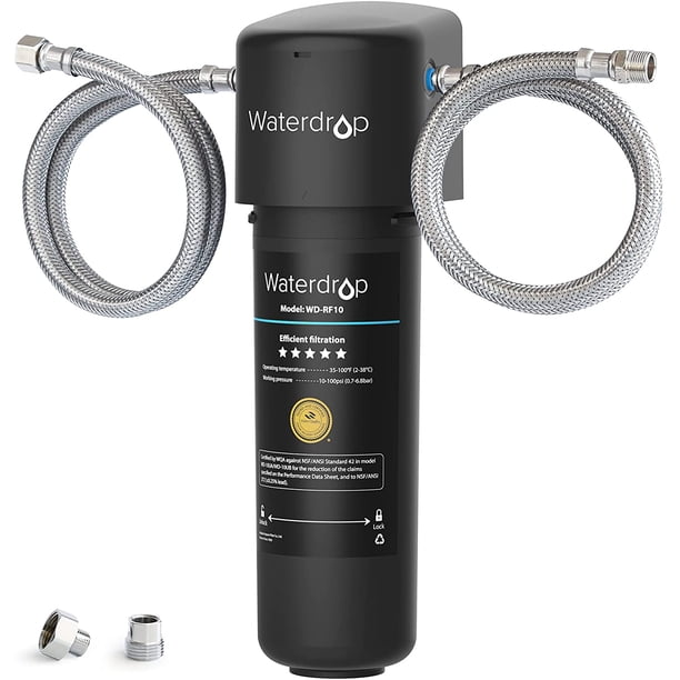 Waterdrop Under Sink Water Filter System 10UA, 8000 Gallons Ultra High ...