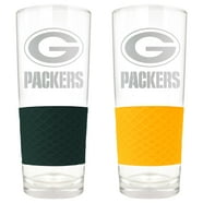16oz NFL Green Bay Packers Gameday Style Glass Pilsner Set, 2pk ...