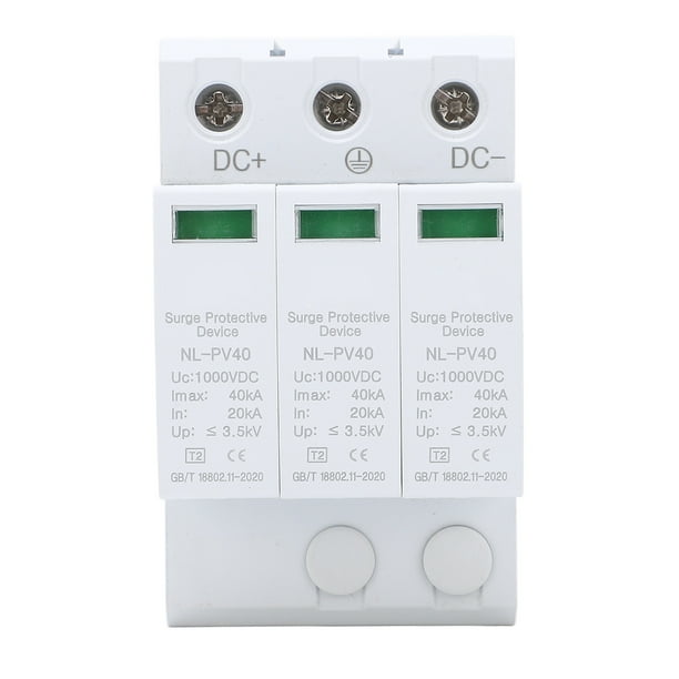 Descargador De Sobretensiones, Dispositivo De Protección Contra Sobretensiones 3P, Instalación ...