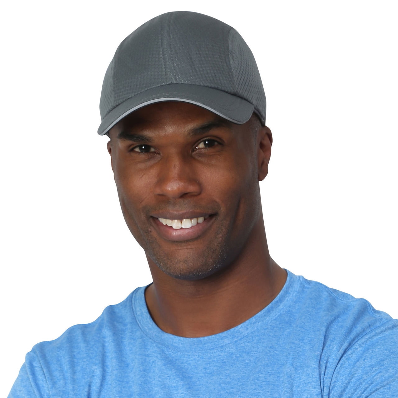 Race Day Mens Running Hat - charcoal - Walmart.com