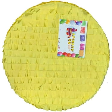 "APINATA4U 16"" Round Blank Pinata in Sleek Black Color for Adults ...