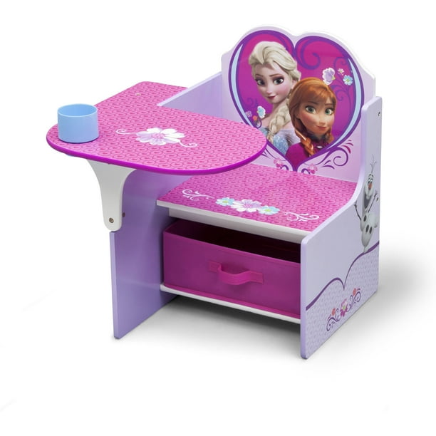 Disney Frozen Chair Desk with Storage Bin by Delta Children - Walmart.com