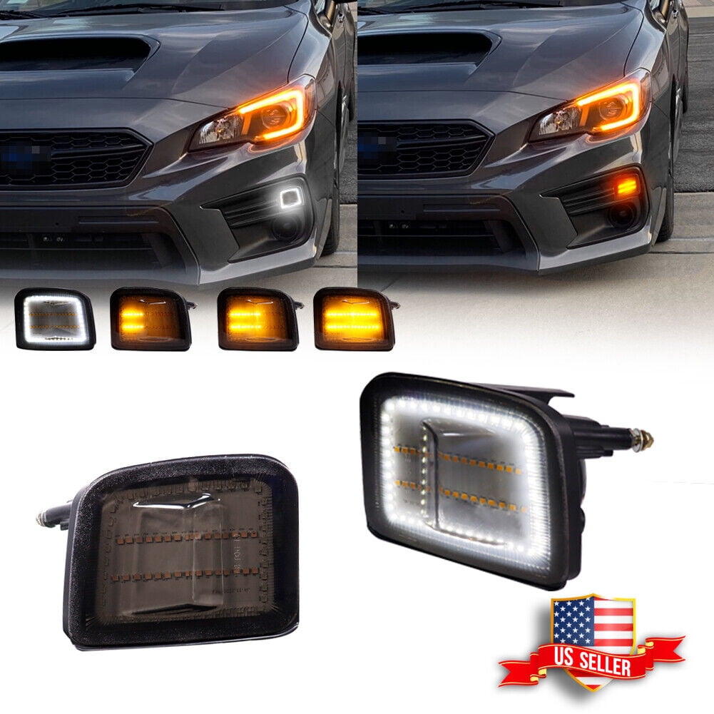 GTINTHEBOX Sequential Switchback LED Front Corner DRL Signal Light For ...