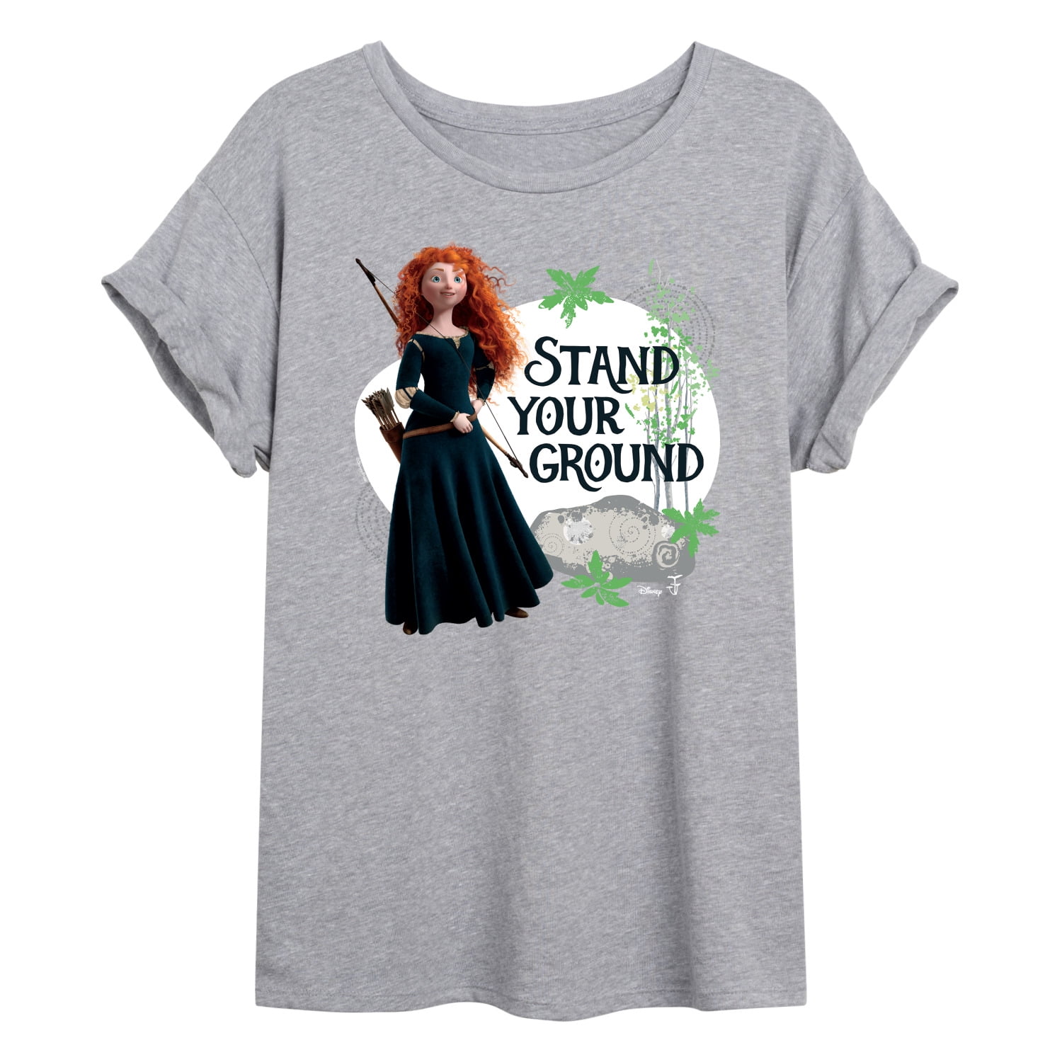 Disney Brave - Merida Stand Your Ground - Juniors Ideal Flowy Muscle T ...