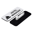 Hotel Manager (Bell) 1 x 3" Name Tag/Badge, White, (3 Pack) - Walmart.com