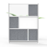 Stand Up Desk Store ReFocus Modular and Expandable Office Partition ...