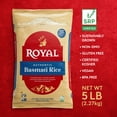 Royal White Basmati Rice, Long Grain, Gluten-Free, 5 lbs - Walmart.com