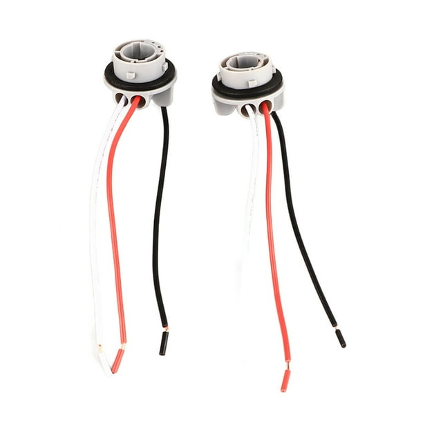 Socket Holders Wire,2pcs 1157 Socket LED Socket Wiring Harness Holder ...