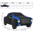 All Weather Truck Cover - Waterproof, Rain, Snow, UV & Dust Protection ...