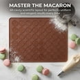 2 PCS 48 Capacity Macaron Silicone Baking Sheet Muffin DIY Chocolate ...
