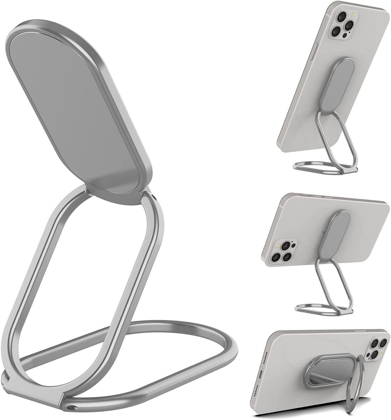 Quadzilla Cell Phone Ring Holder | Universal Foldable 4-1 Cellphone ...