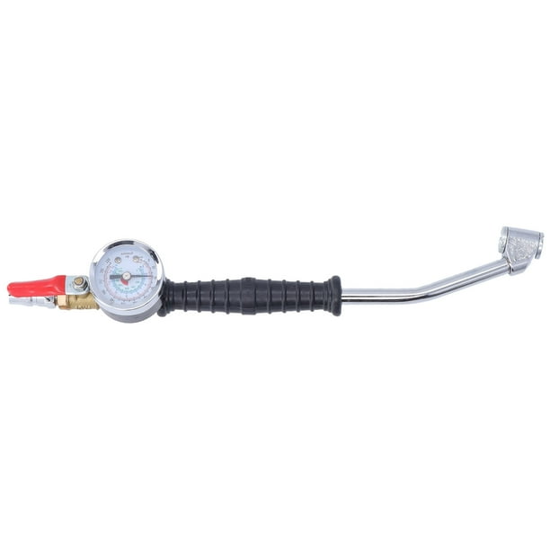 Tire Inflator With Pressure Gauge, Large Dial High Hardness Tires ...