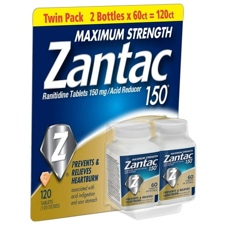 UPC 681421031387 - Zantac 150mg Maximum Strength, 120 Ct | upcitemdb.com