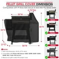 ADIQO Outdoor Pellet Grill Cover Compatible with Pit Boss 820 820 ...
