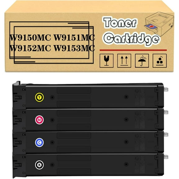 W9170MC W9171MC W9172MC W9173MC Compatible Toner Cartridge 4 Packs for ...