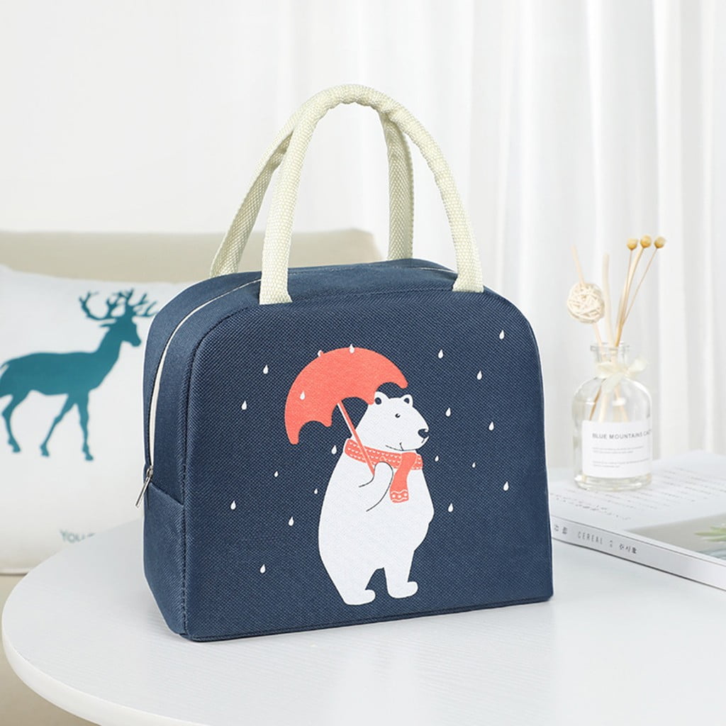 LSLJS Lunch Bag For Women & Men Bento Lunch Box Insulated Picnic Carry ...