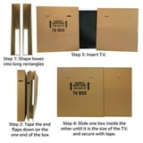 UBMOVE TV Moving Box up to 70" Adjustable Box - Walmart.com
