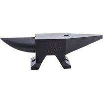 BENTISM 66 lbs Single Hole Cast Steel Anvil, Blacksmith Forging ...