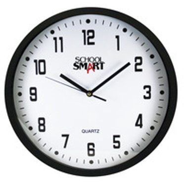 Lorell, LLR60987, 9" Round Profile Wall Clock, 1 - Walmart.com