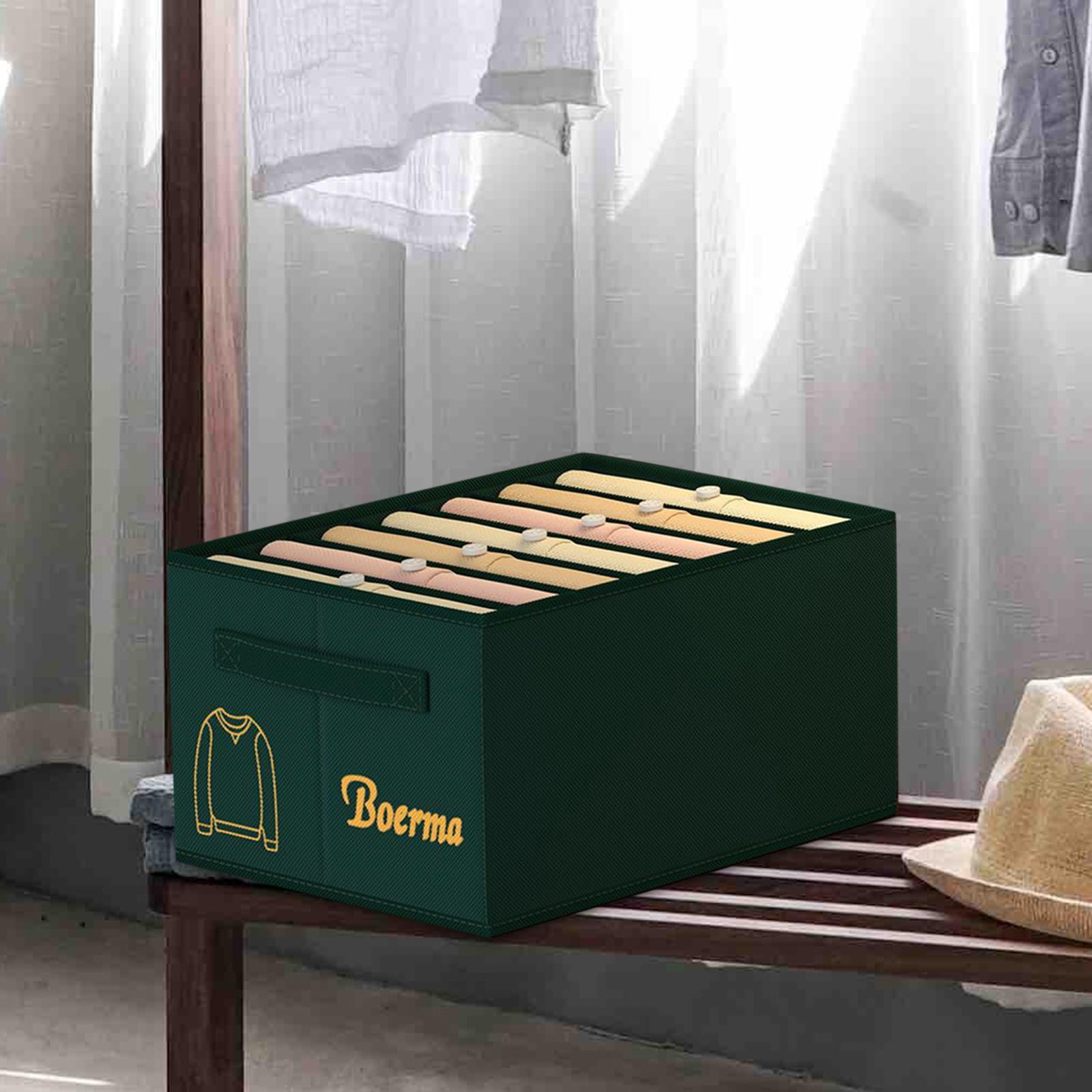 Foldable Clothes Storage Box with Handles Storage Bins Organization ...