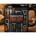 2D Flat Mug, Fabrication Toolbox Mug Built to Create Gift for Welder ...
