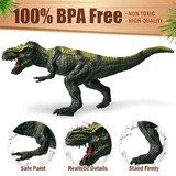 Wisairt Dinosaur Toys for kids,53 PCS Dinosaur Play Set with Activity Play Mat,Dinosaur Figures ...