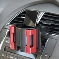 2-in-1 Car Air Vent Cup Holder, Multifunctional Drink & Phone Mount for ...