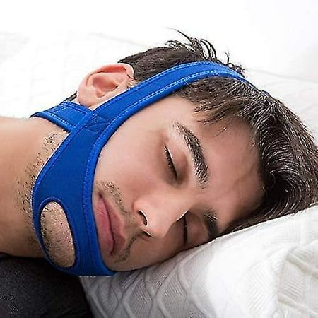Snore Stop Belt Anti Snoring Cpap Adjustable Chin Strap Sleep Apnea Jaw ...