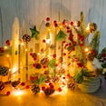 Christmas Garland with Lights, 9 Ft Prelit Artificial Garland ...
