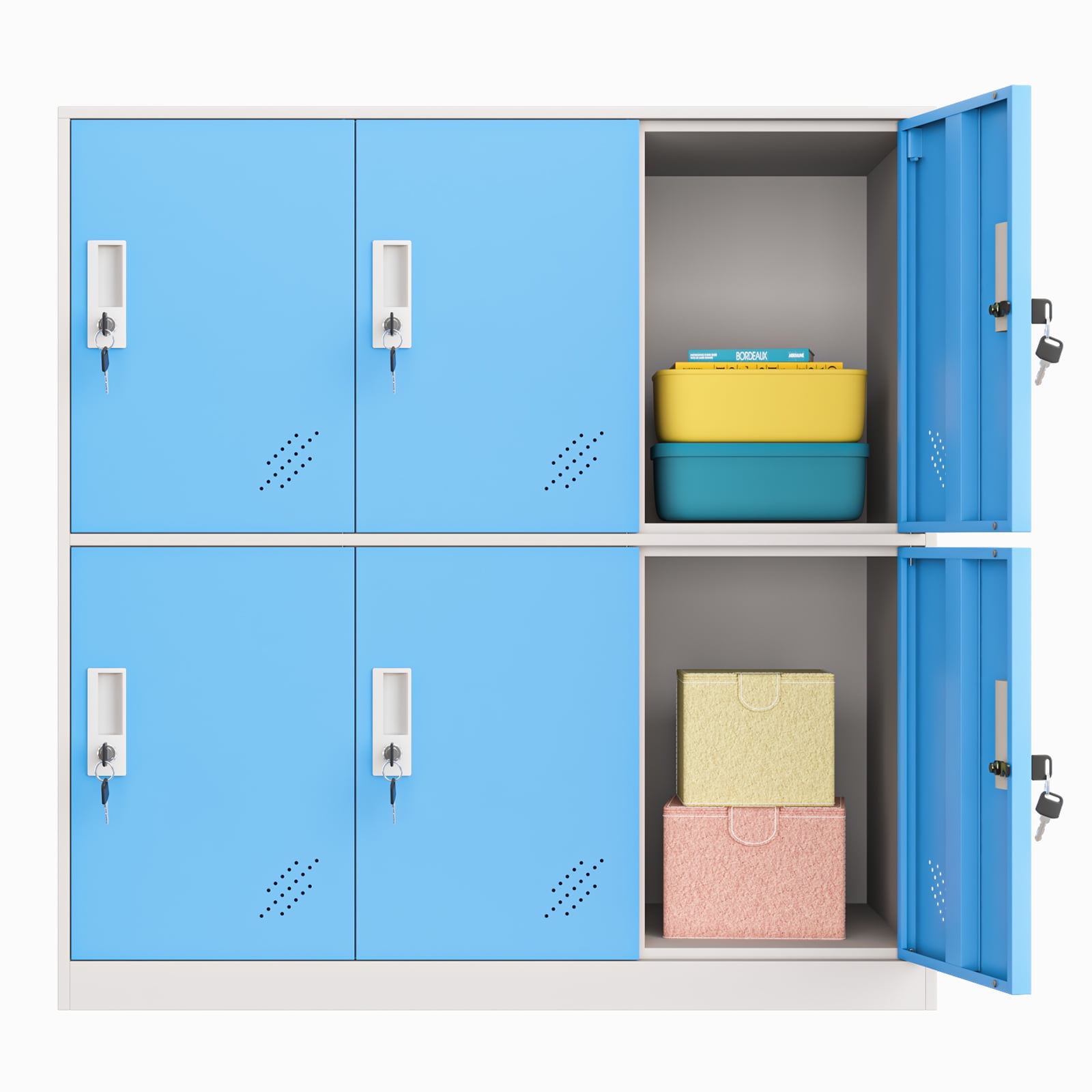 MECOLOR school and Home Locker Organizer Storage for Kids,Playground ...