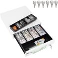 13inch Heavy Duty POS Cash Drawer with 4Bill/5Coin, Removable Coin ...