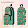 ALAZA Cartoon Tigers Cute Pencil Case Pen Pouch Stationery Organizer ...