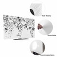 Indoor TV Cover 43 Inch, Grey Eucalyptus Leaves Elastic Monitor Dust ...