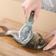 ABS Fish Scale Remover with Lid - Cute Fish-Shaped Kitchen Tool for ...