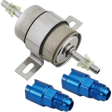 LSx Fuel Filter / Regulator, 58 PSI, Includes AN 6 Fittings for LS Swap ...
