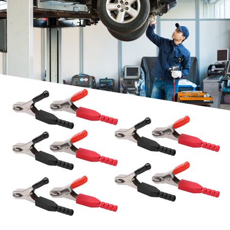 J.60017 40A Clips, Battery Test Clip With Insulators Cover, Heavy Duty ...