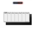 ProMAG Dry Erase Magnetic Weekly Planner, School and Home Use, 4.25 x ...