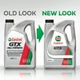 Castrol GTX Full Synthetic 5W-30 Motor Oil 5 Quarts for Engine ...
