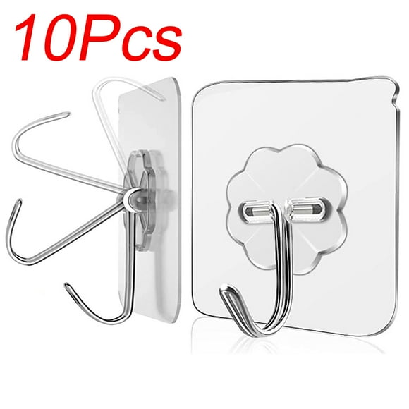 Adhesive Plastic Hooks