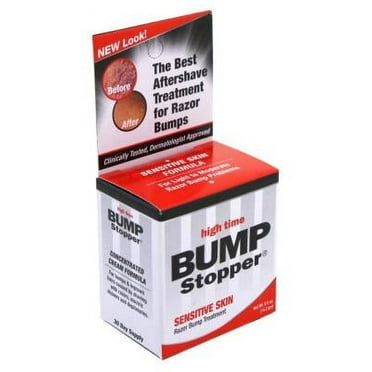 High Time Bump Stopper-2 Double Strength Razor Bump Treatment, 0.5 oz ...